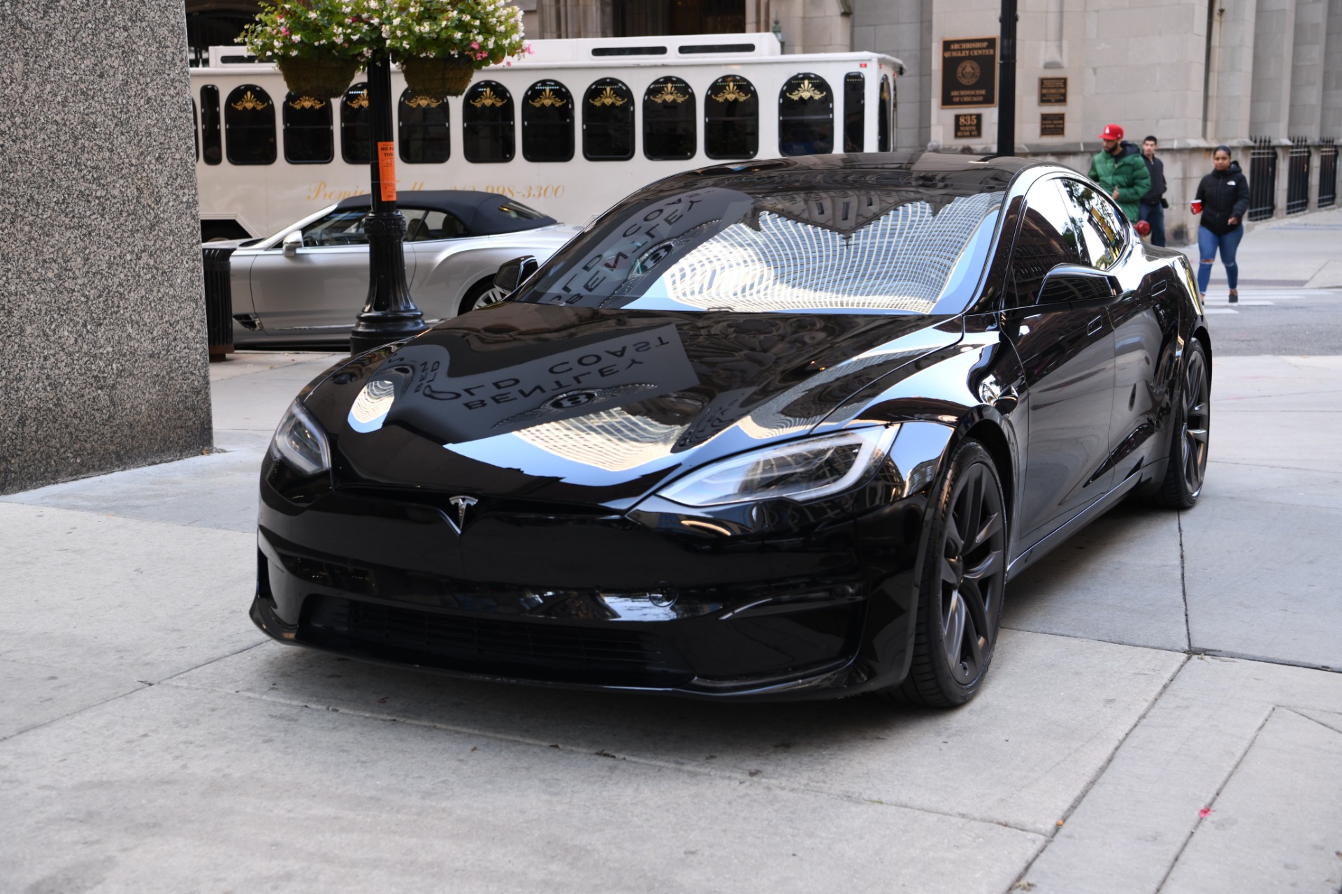 Tesla model s long range used store