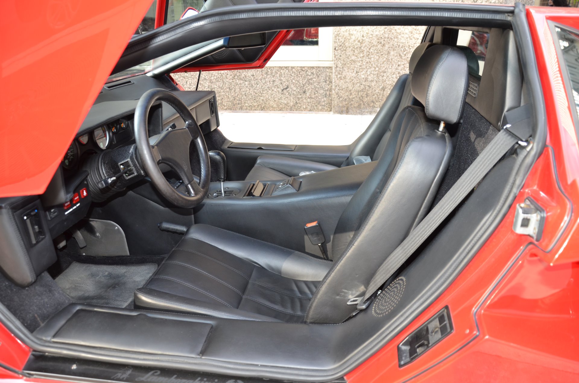 1990 Lamborghini Countach Interior