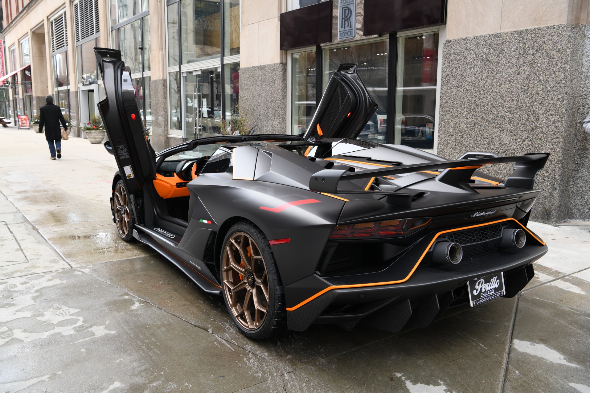 Custom Lamborghini Aventador Tron